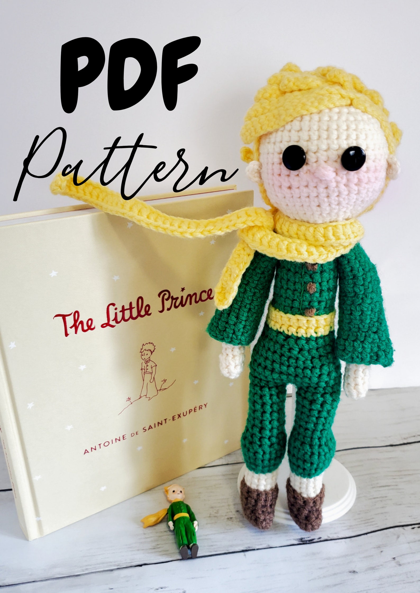 The Little Prince / Crochet PATTERN English/español, Crochet Little ...