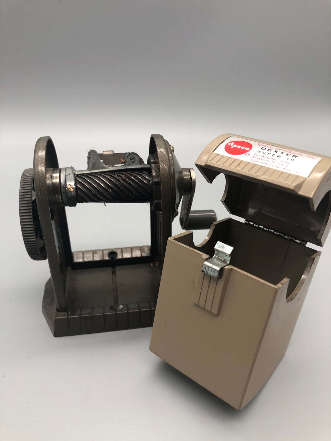 Vintage Apsco Dexter Super 10 Manual Pencil Sharpener. - Etsy