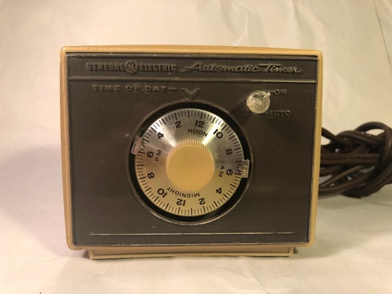 Vintage GE Electric Timer. Model 8110B | Etsy