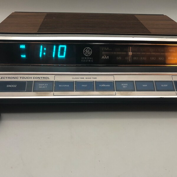 Ge Clock Radio - Etsy