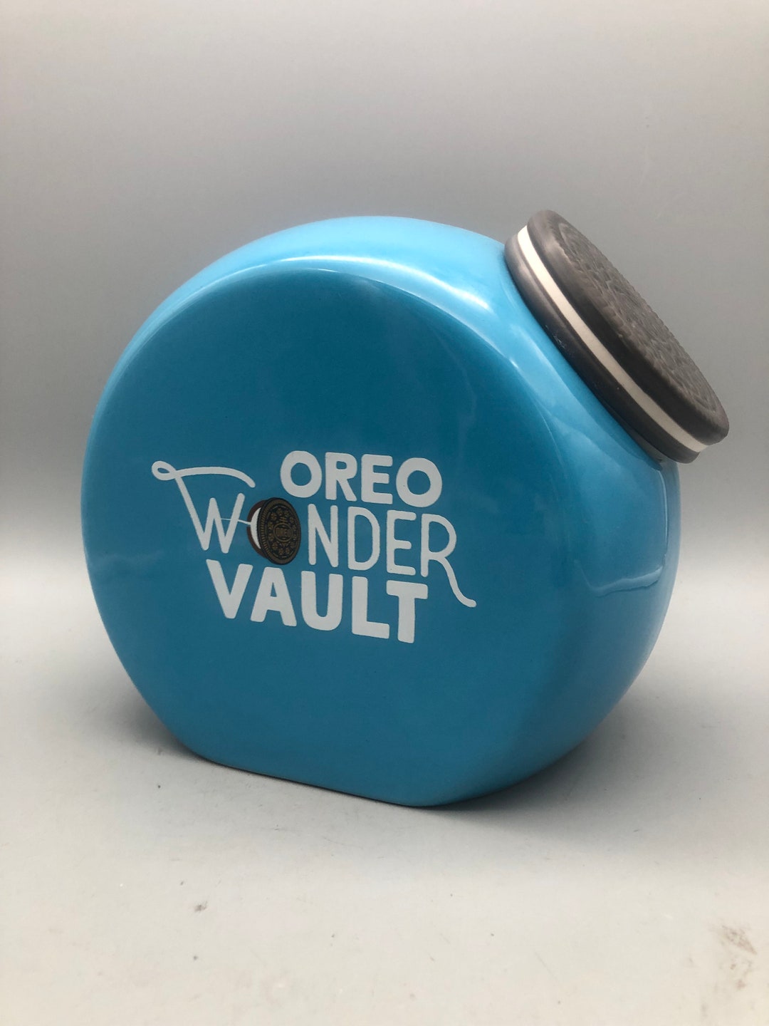 Oreo Wonder Vault Blue Ceramic Cookie Jar. - Etsy