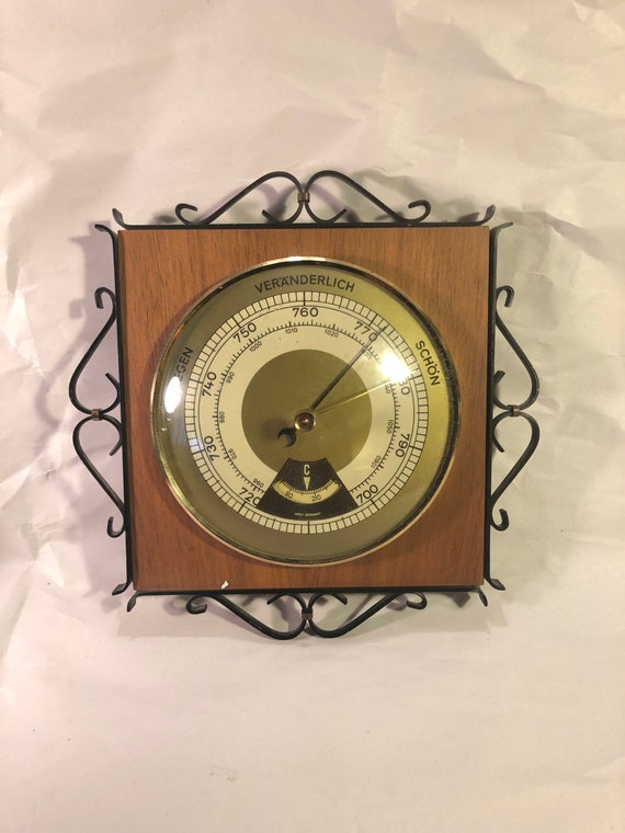Vintage Veranderlich Wall Barometer. West German. | Etsy