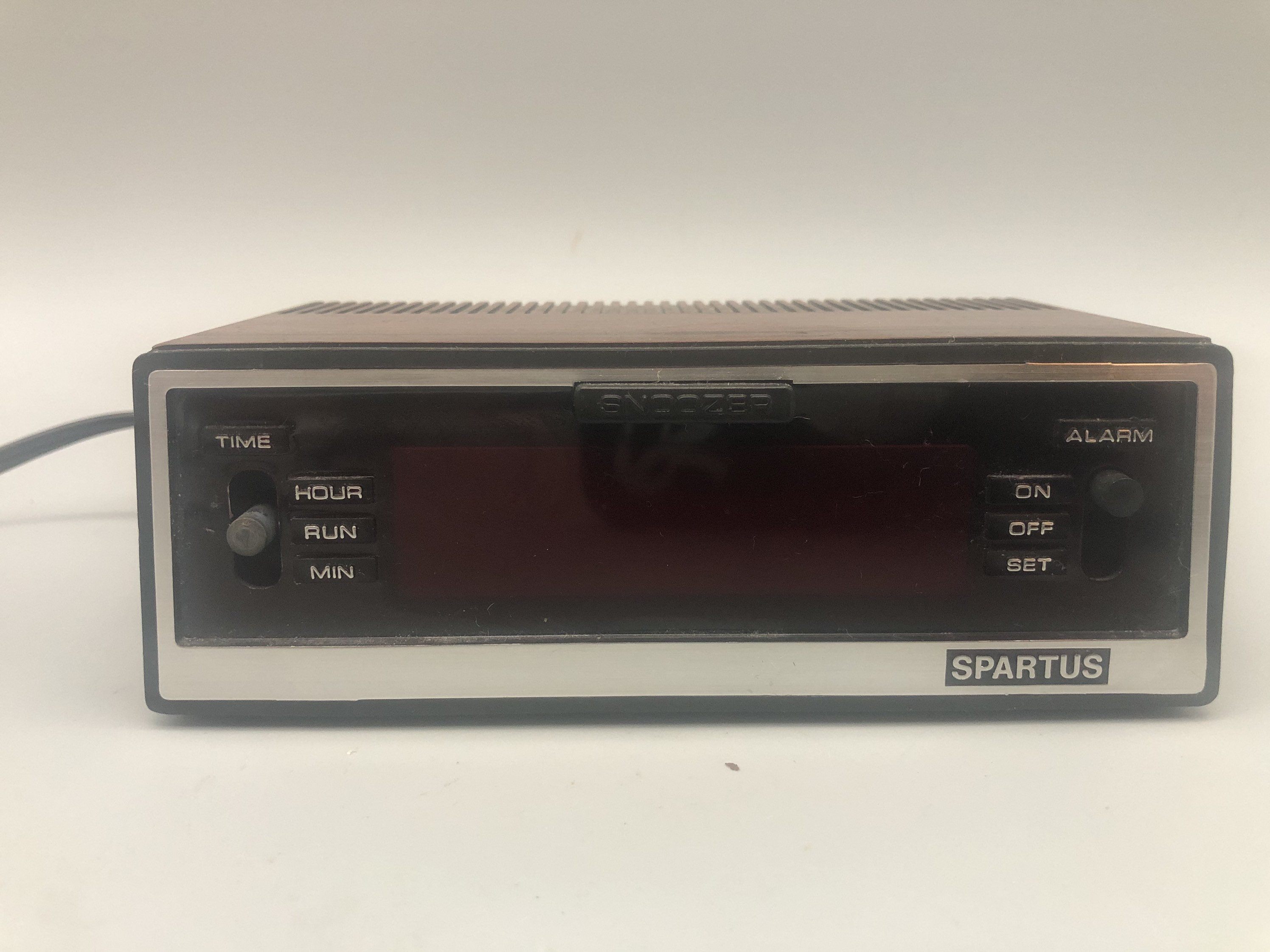 Vintage Spartus Digital Alarm Clock. - Etsy