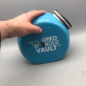 Oreo Wonder Vault Blue Ceramic Cookie Jar. - Etsy
