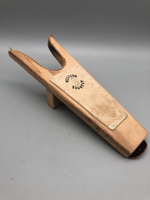 vintage western roundup wood - Gem