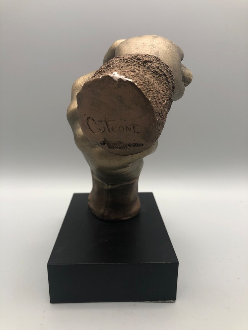 Vintage John Cutrone Family Hands Daddys Baby Sculpture. - Etsy