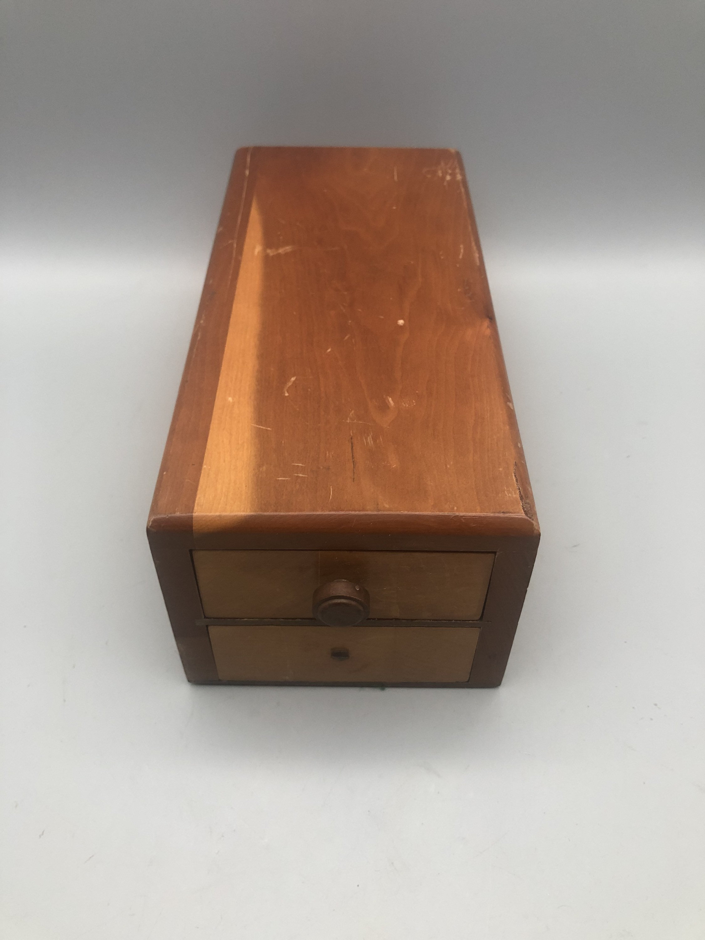 Vintage Hand Made Wood Poker Chip Holder. - Etsy