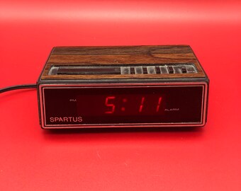 Spartus Alarm Clock - Etsy