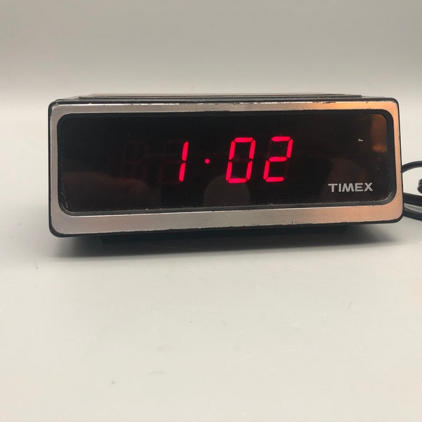 Timex Vintage Alarm Clock - Etsy