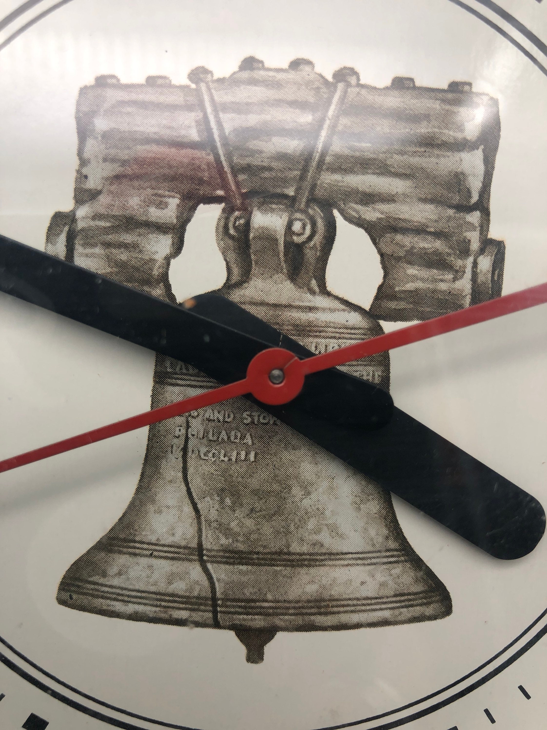 Vintage General Electrics Liberty Bell Wall Clock. Plug In. Model 2183 ...