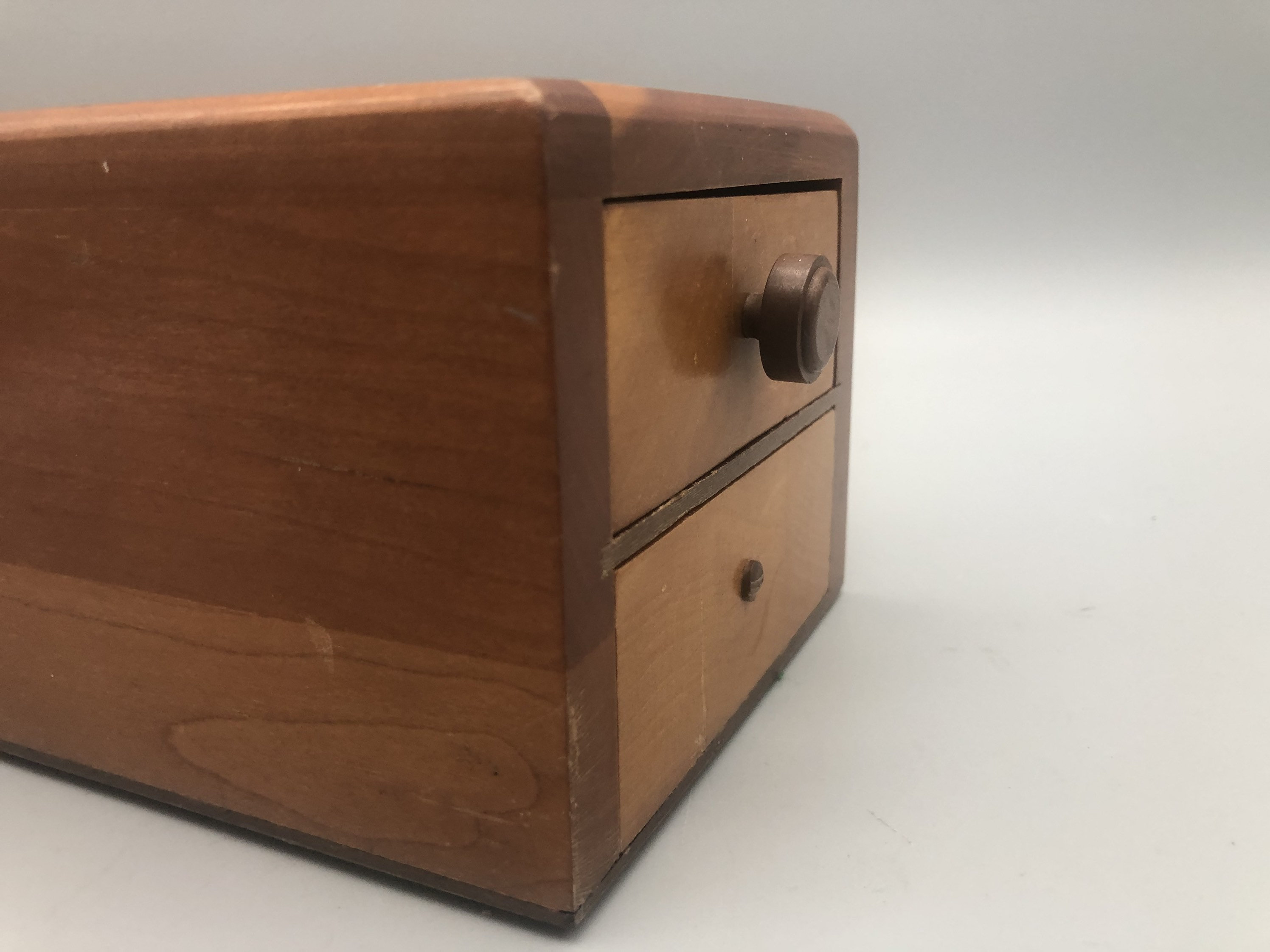 Vintage Hand Made Wood Poker Chip Holder. - Etsy