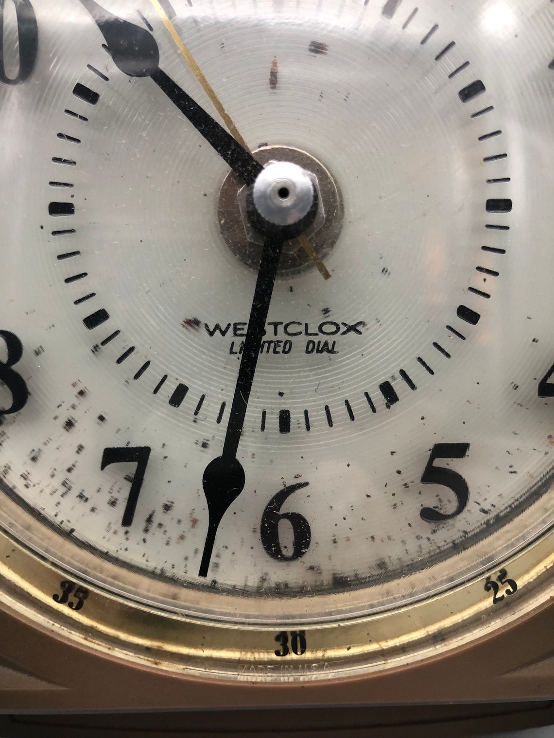 Vintage Westclox Lighted Dial Plug in Wall Clock - Etsy