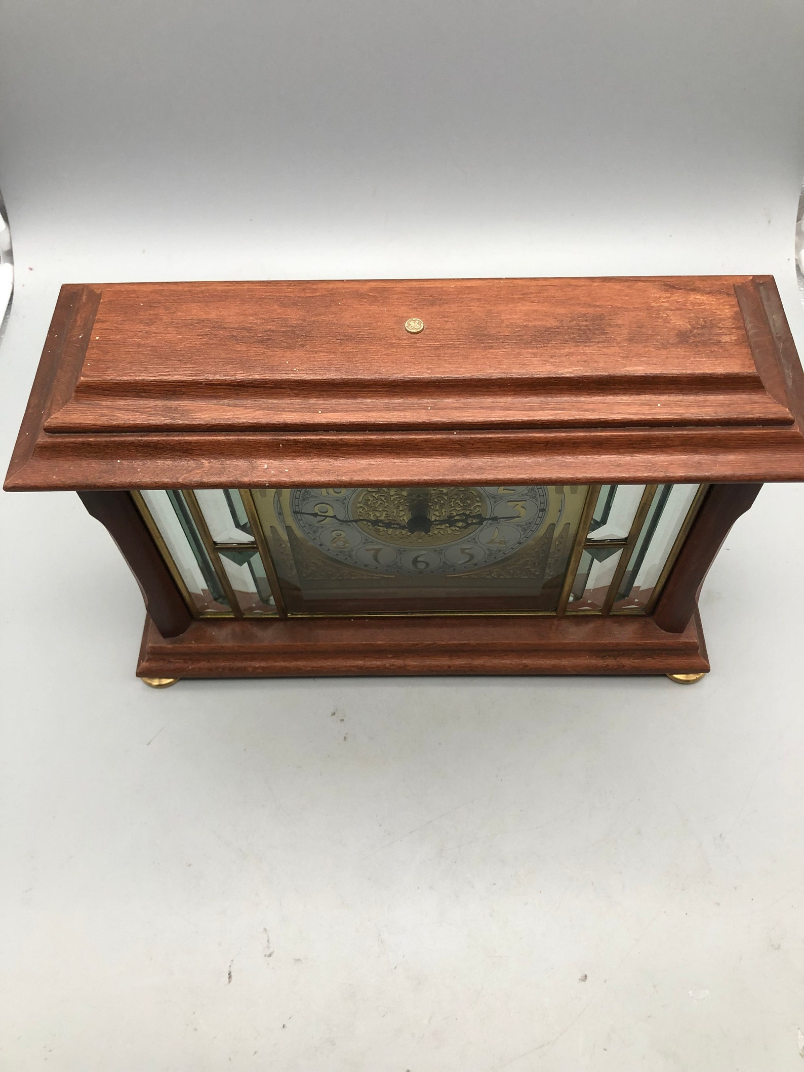 Vintage GE Gold Medallion Mantle Clock. Model 1345 C. - Etsy