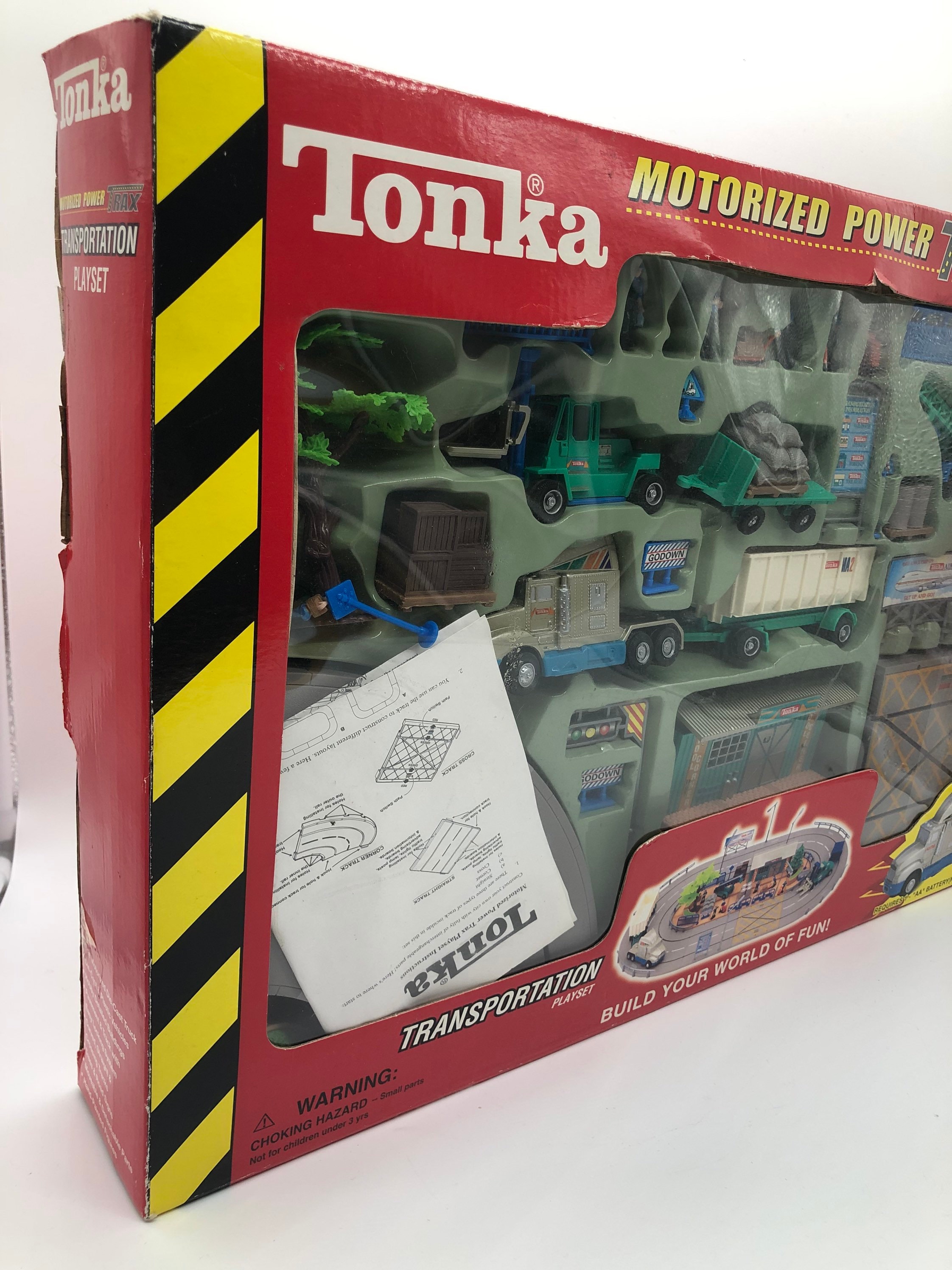 Vintage Tonka Motorized Power Trax Transportation Play Set. - Etsy