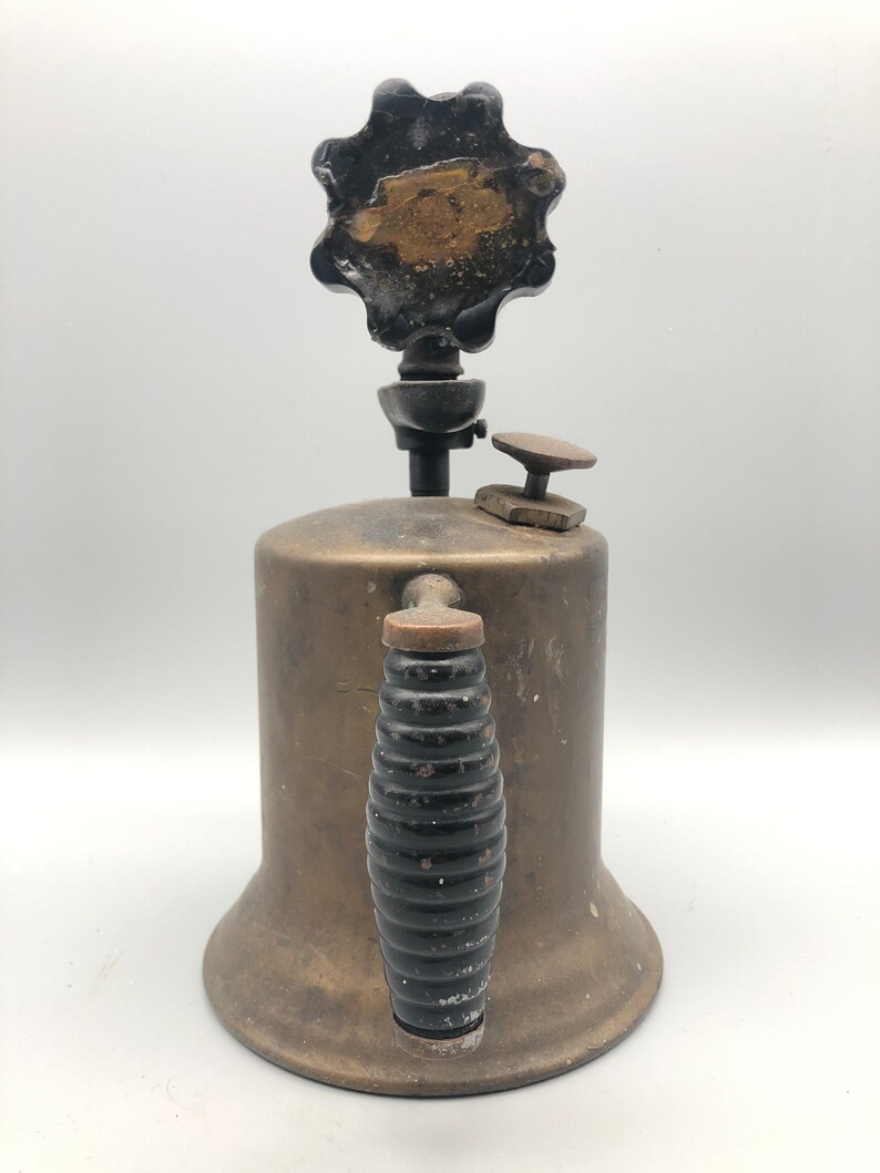 Vintage Dunlap Brass Blow Torch – Antique Industrial Steampunk Decor ...