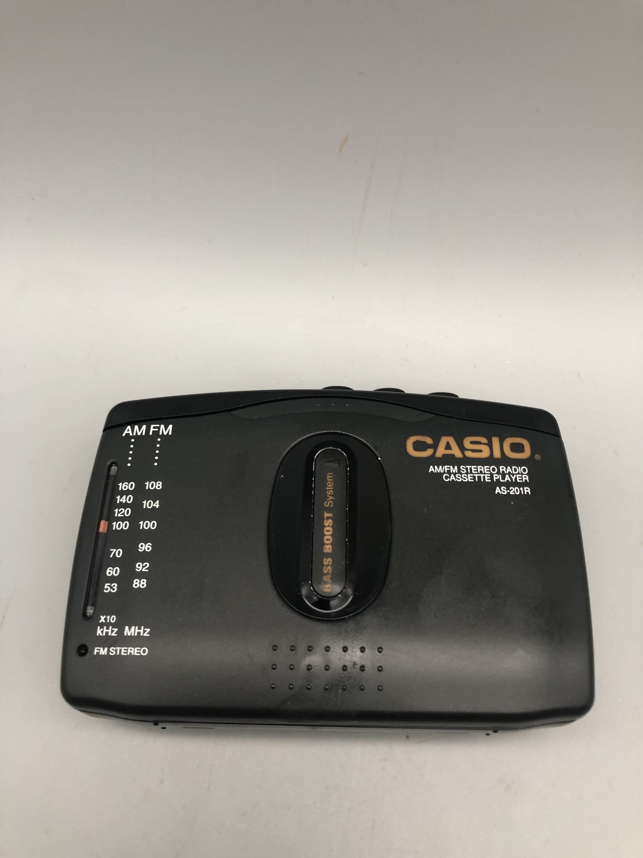 Vintage Casio Portable Cassette Player Model AS-201R. - Etsy