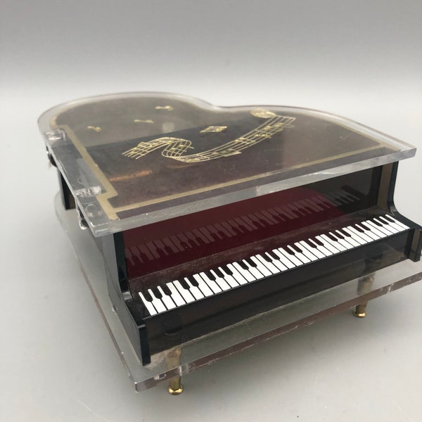 Piano Music Box - Etsy