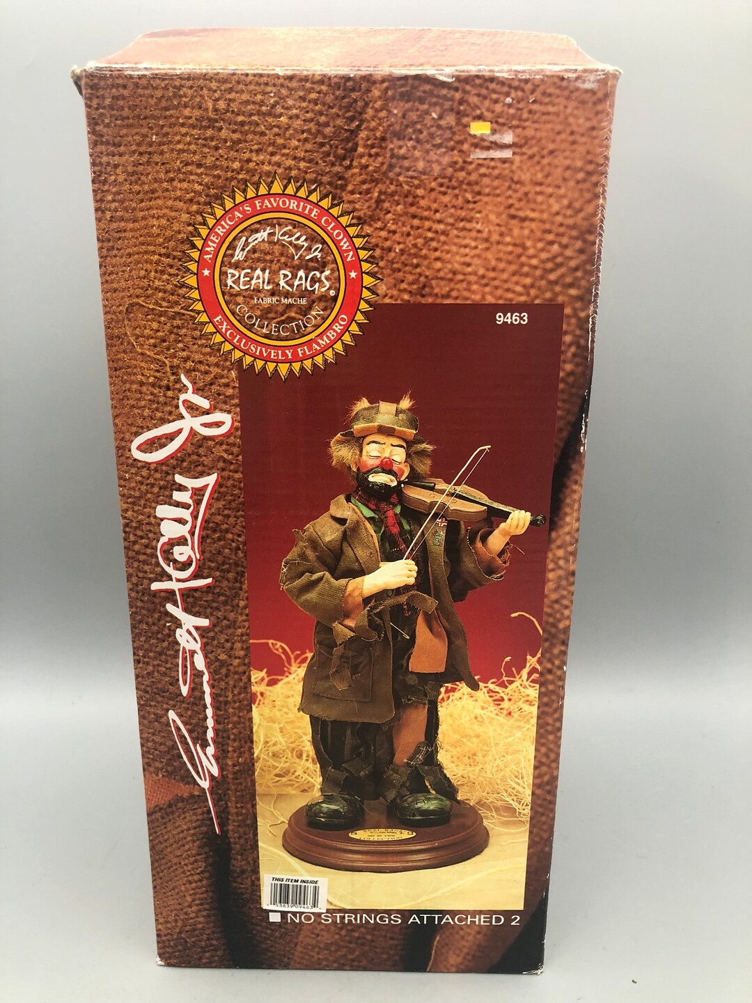 Vintage Emmet Kelly Jr. Fabric Mache No Strings Attached Clown - Etsy