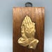 Vintage Praying Hands Wall Decor. - Etsy