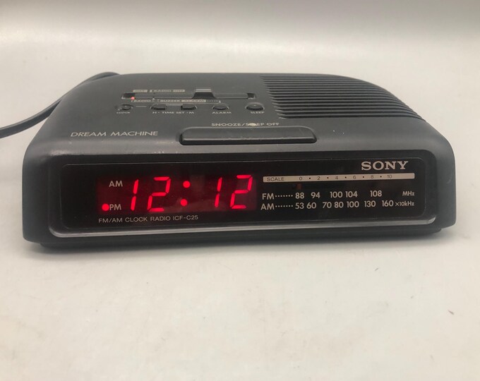 Vintage Sony Dream Machine Alarm Clock. - Etsy