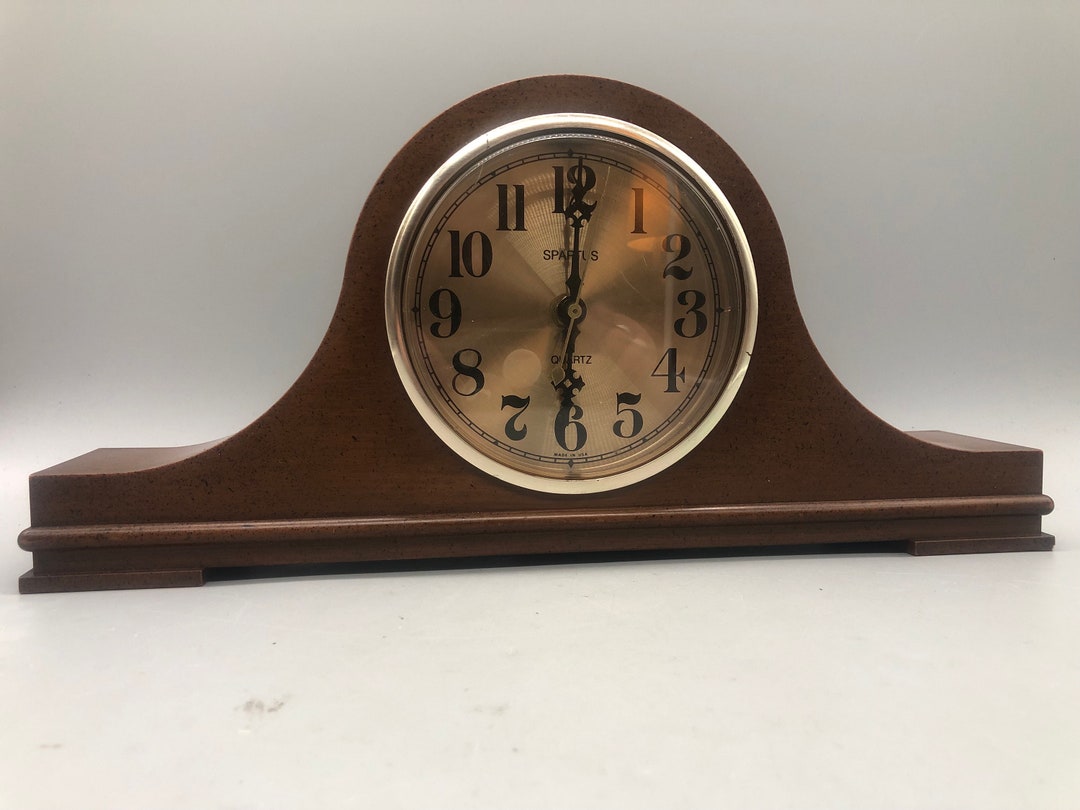 Vintage Spartus Battery Operated Mantle Clock. - Etsy