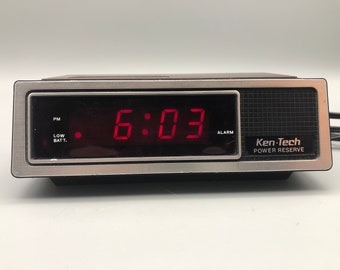 Ken Tech Alarm Clock - Etsy