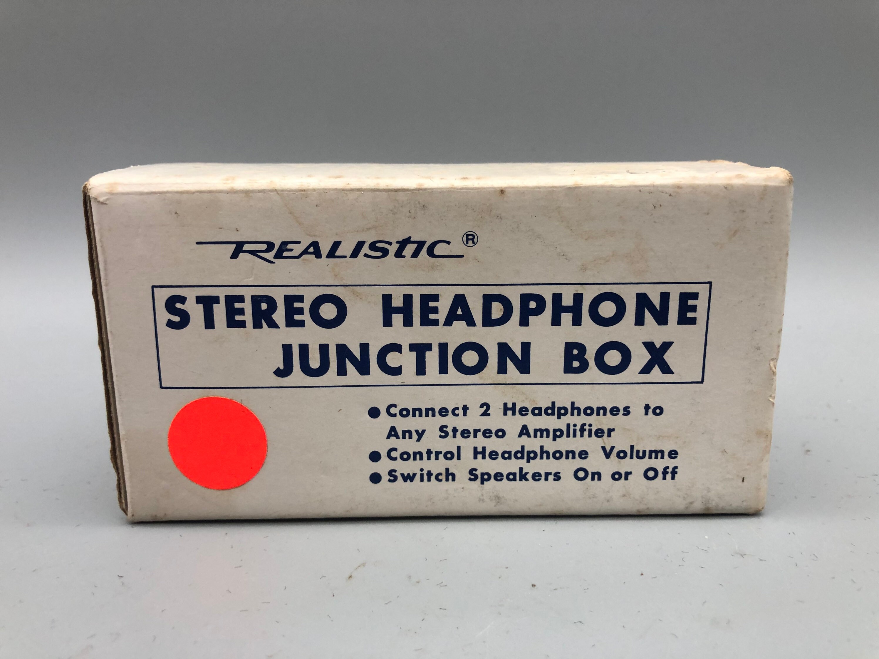 Vintage Reslistic Stereo Headphone Junction Box. No. 33-1010. - Etsy
