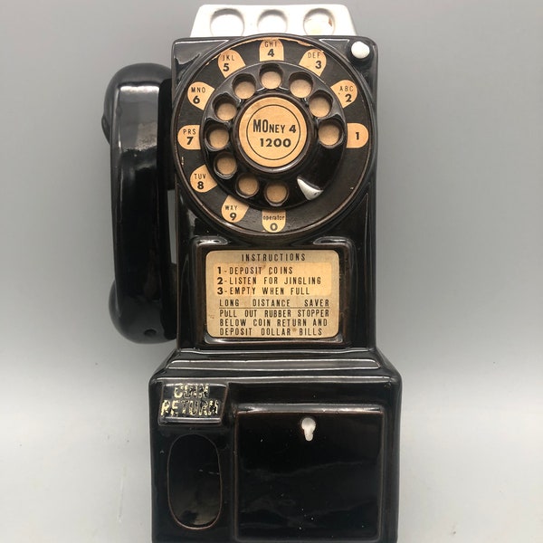 Vintage Coin Bank - Etsy