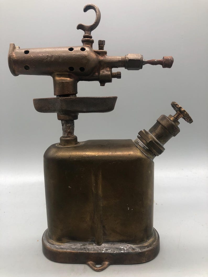 Vintage Otto Bernz Co. Brass Blow Torch. - Etsy