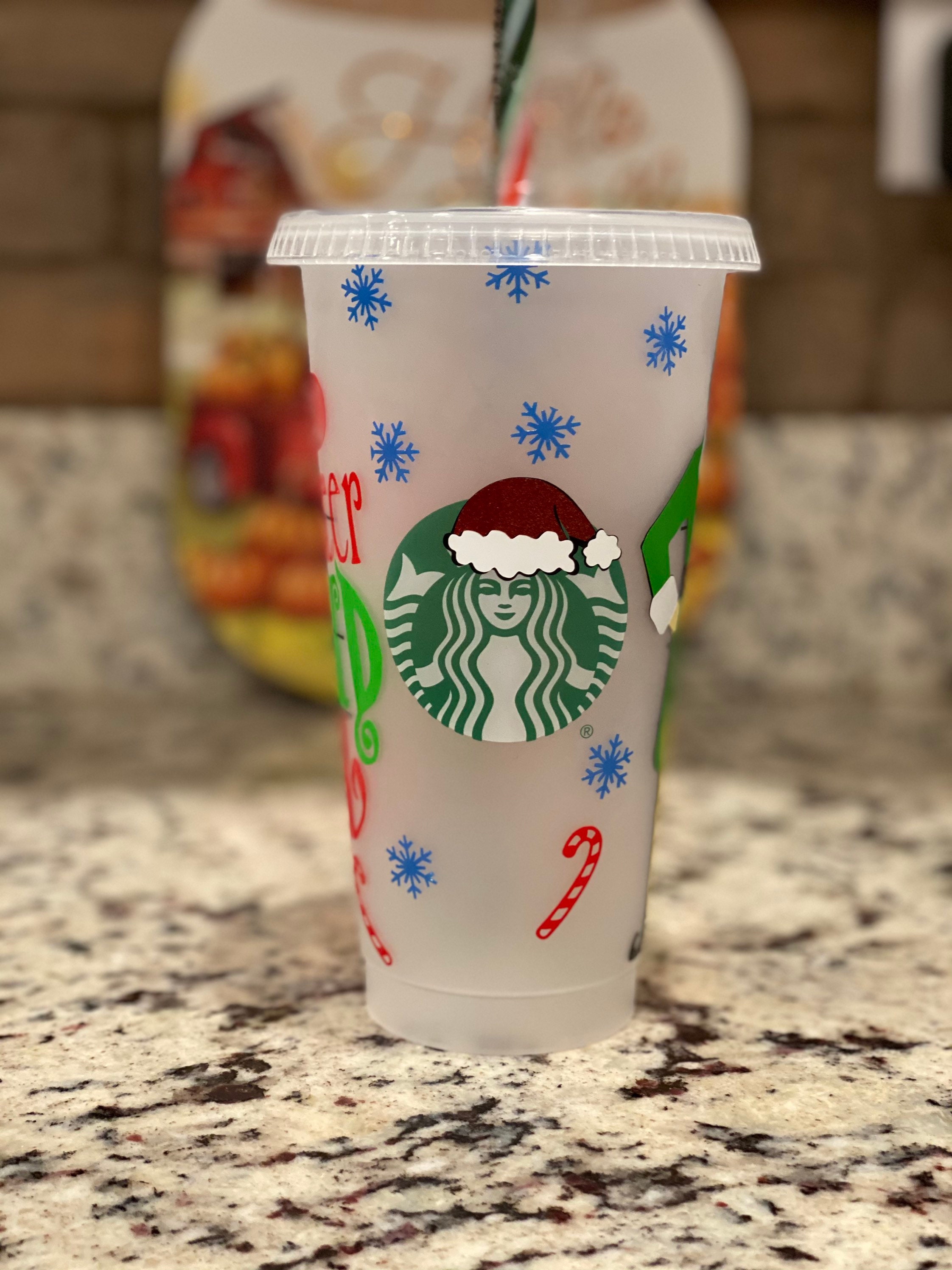 Buddy the Elf-reusable Starbucks Cup | Etsy