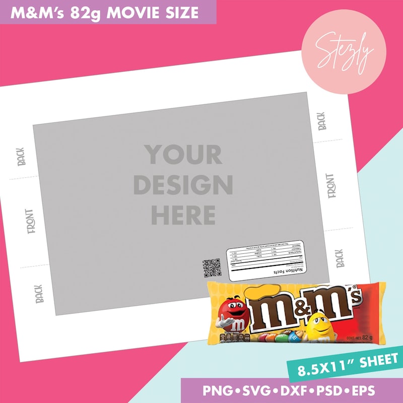 M and M Wrappers - Etsy