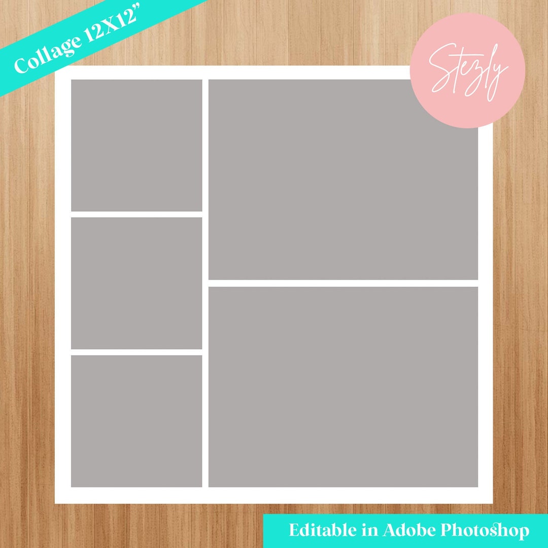 12x12 Storyboard Template, Blog Board Template, Photo Story Board ...