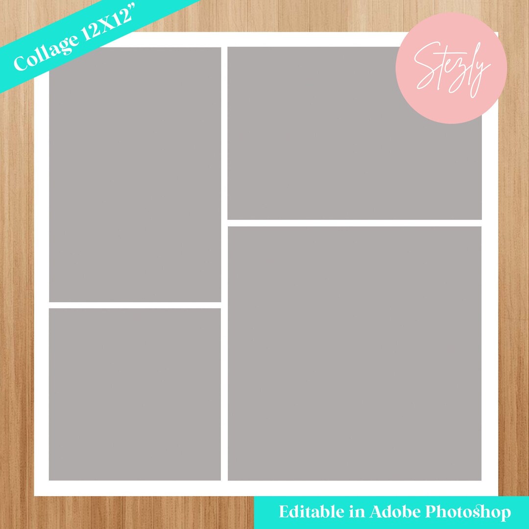 Photo Album Template, Photo Collage, Yearbook Templates, Photo Template ...