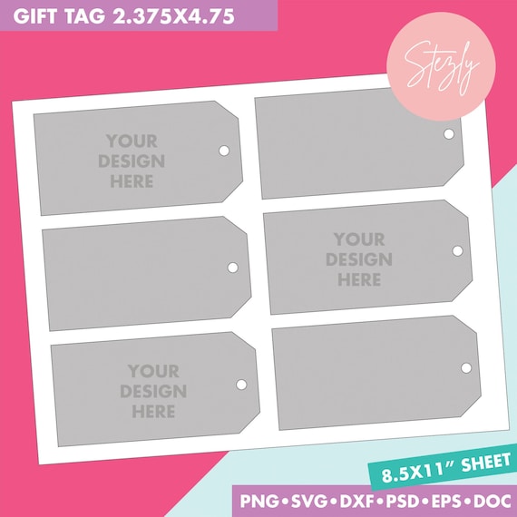 Tag Template For Word