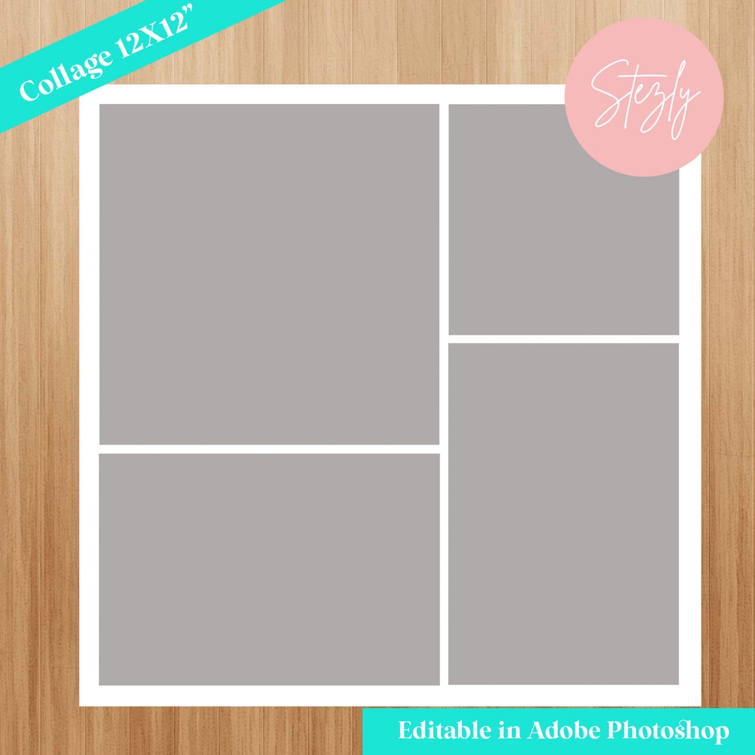 12x12 Storyboard Template, Blog Board Template, Photo Story Board ...