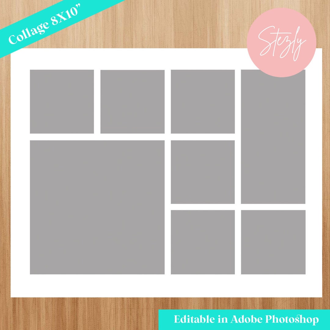 Collage Template Photoshop: Collages / Storyboards / Instagram Collage ...