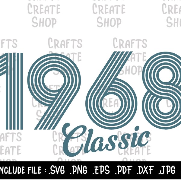 1968 the Year - Etsy