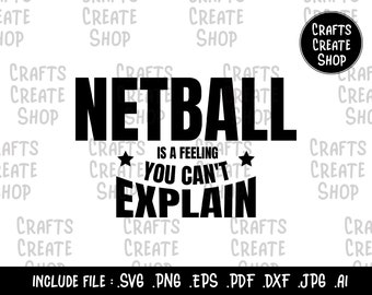 Netball is a Feeling - Etsy
