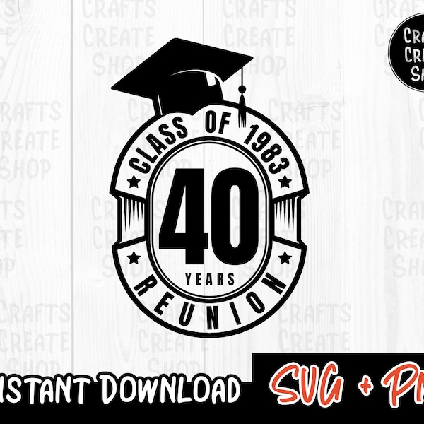 40th Class Reunion - Etsy