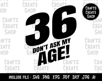 36th Anniversary Svg - Etsy