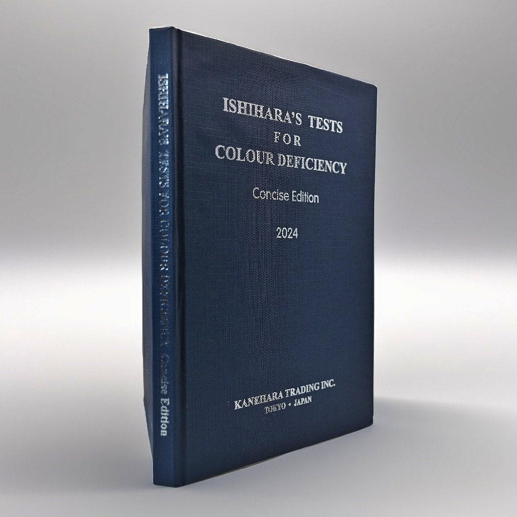 Ishihara Color Vision Test Book 14 Concise Edition 2024 Plates With ...