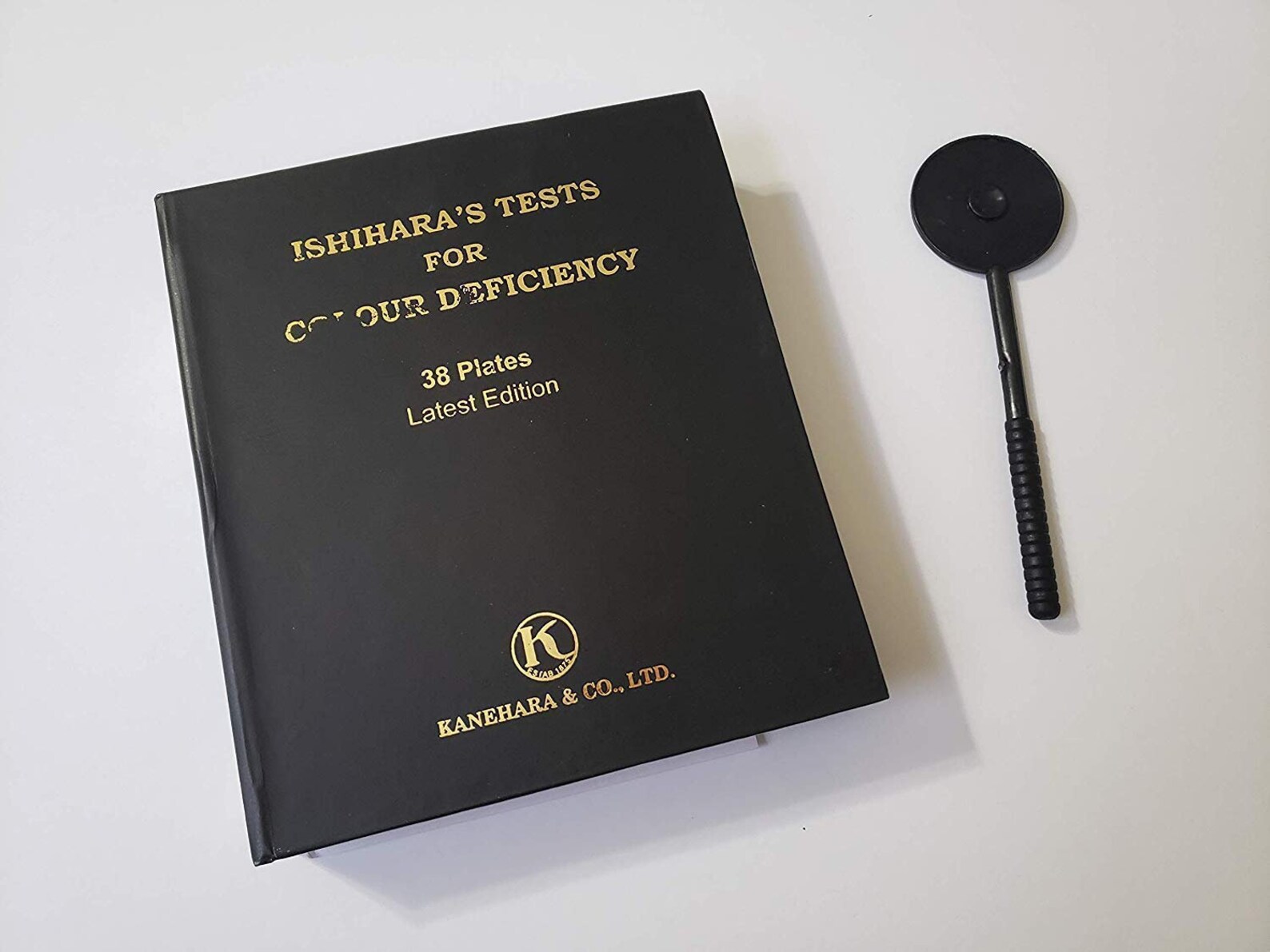 Ishihara Test Chart Book for Color Deficiency 38 Plates Latest Edition ...