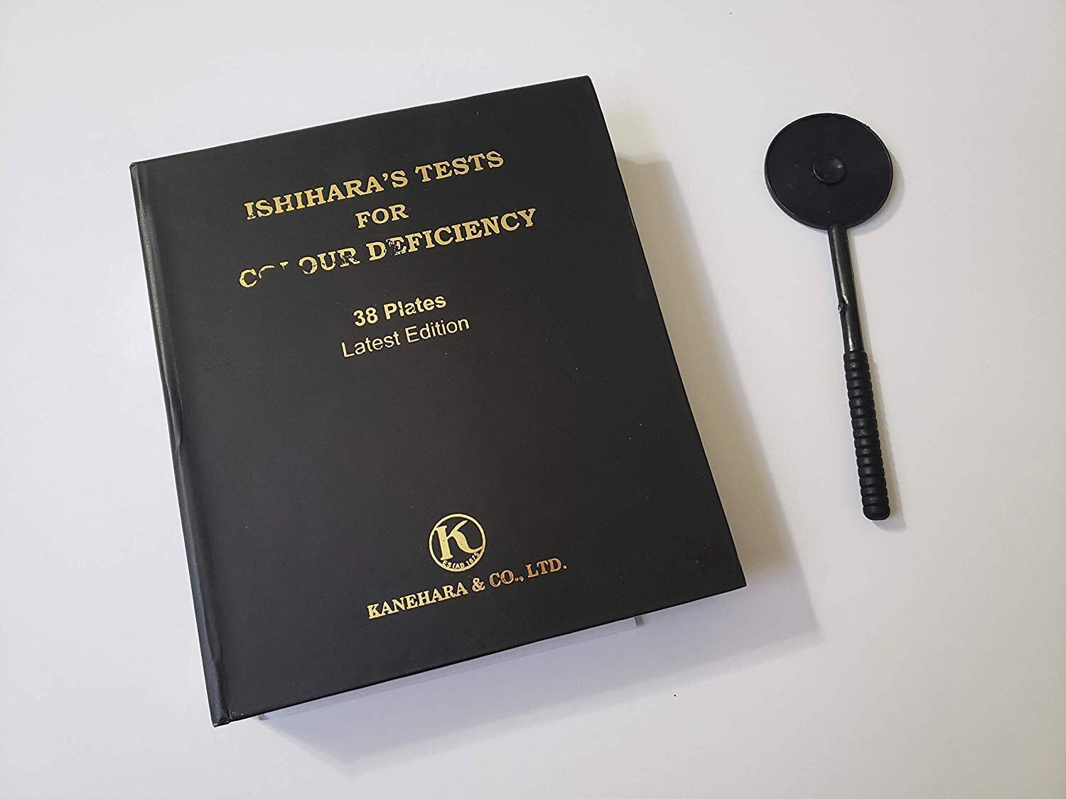 Ishihara Test Chart Book for Color Deficiency 38 Plates Latest Edition ...