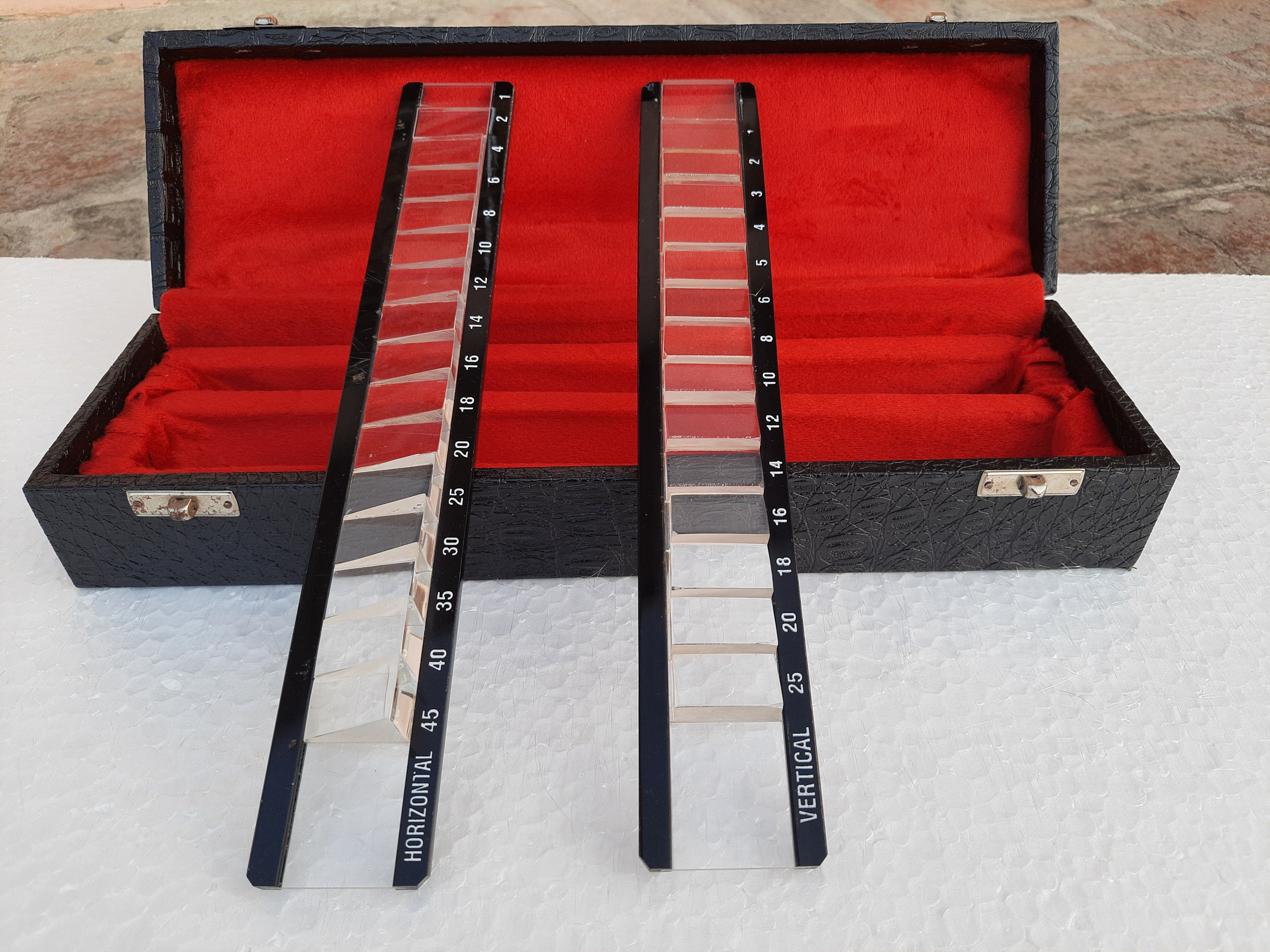 Optometry Bar Horizontal Vertical Case Prism Set Ophthalmology ...