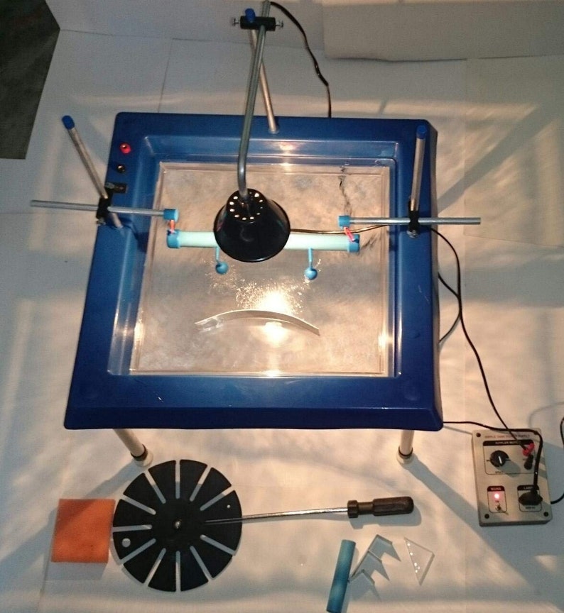 Advanced Ripple Tank Lab Physics With All Accessories and Instruction ...