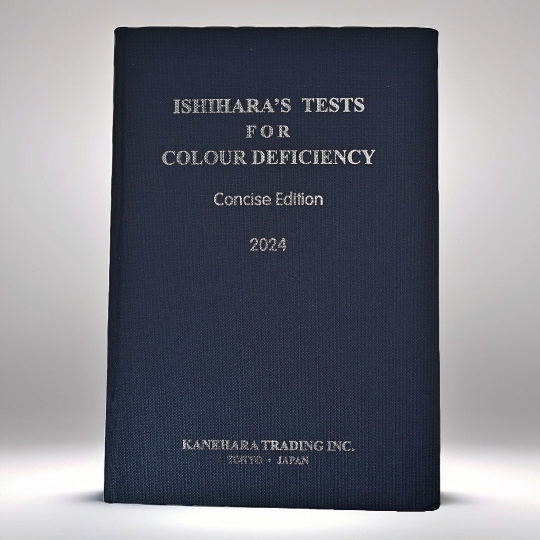Ishihara Color Vision Test Book 14 Concise Edition 2024 Plates With ...