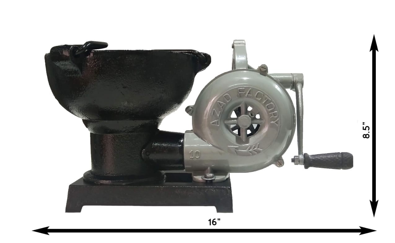 Blacksmith's Forge With Hand Blower for Knife Making Blacksmithing ...