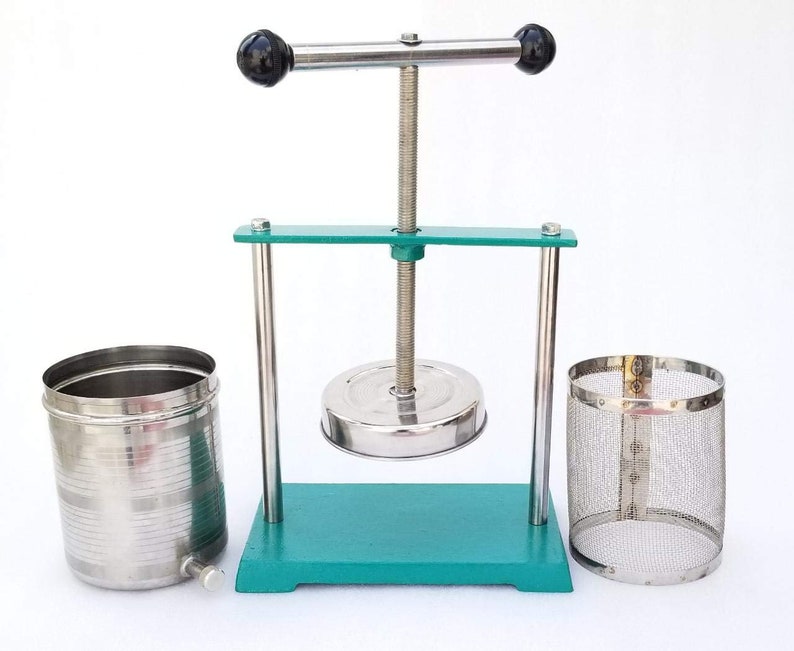 Bigger Sturdy Heavy Duty Stainless Steel Tincture Press Soft Fruit Wine ...