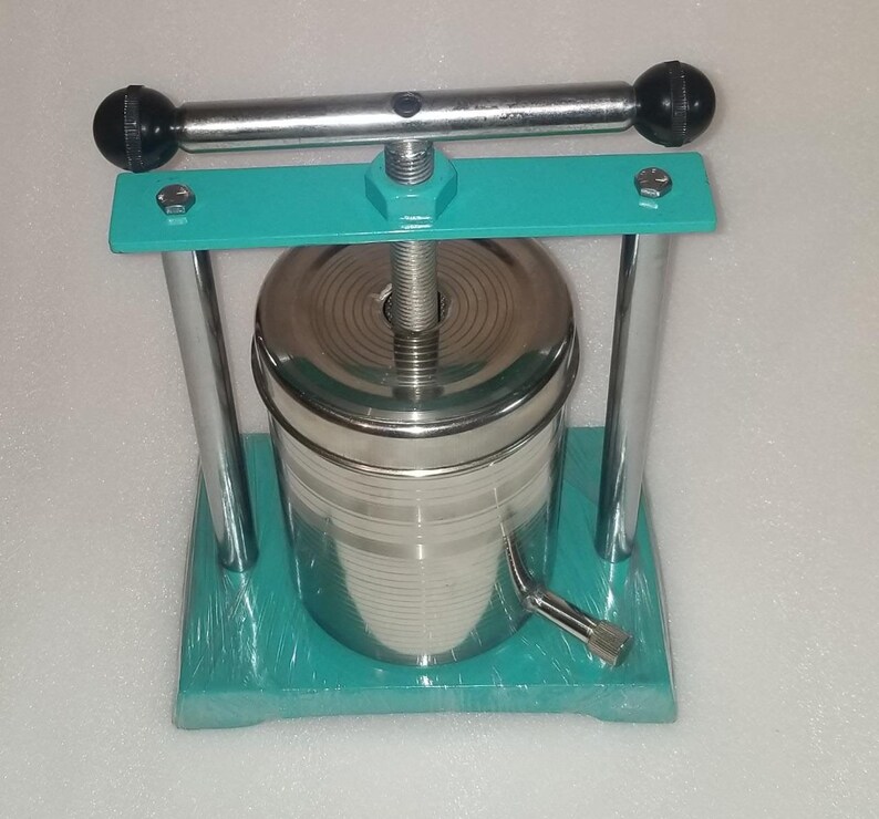 BIG Tincture Press Stainless Steel Soft Fruit Wine Juice Cheese Making ...