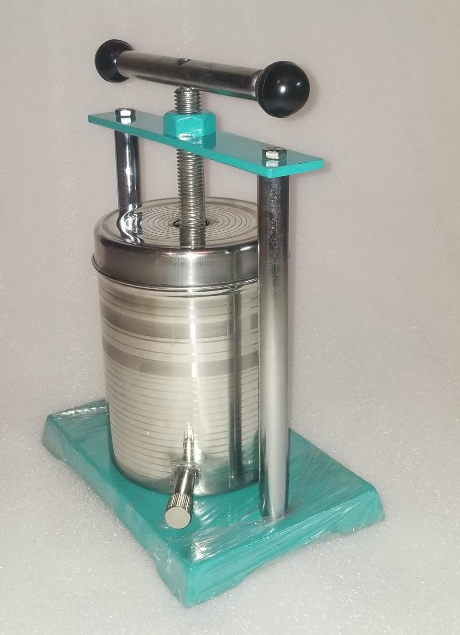 BIG Tincture Press Stainless Steel Soft Fruit Wine Juice Cheese Making ...